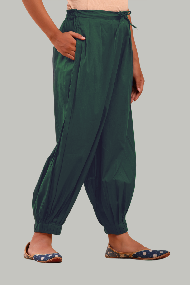 Bottle Green Aghani Pants – Shuddhistore